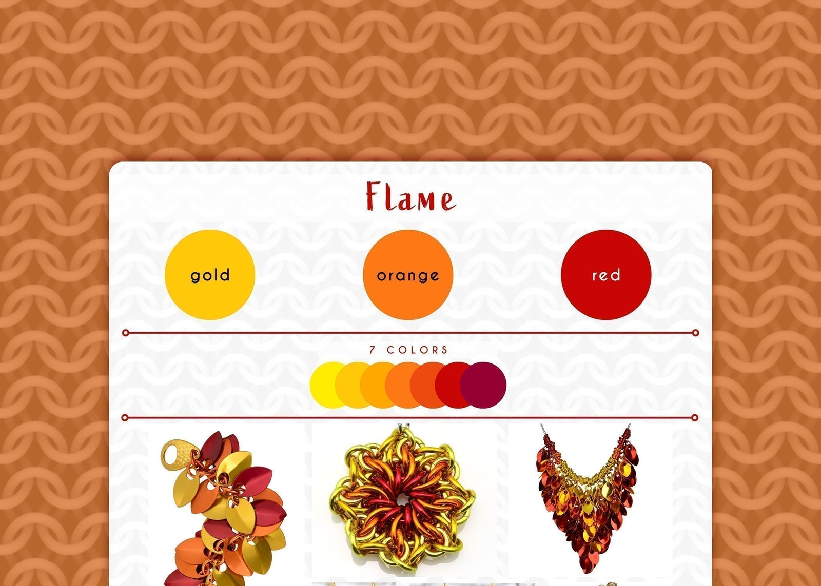 Flame Color Palette - Fire Up Your Style