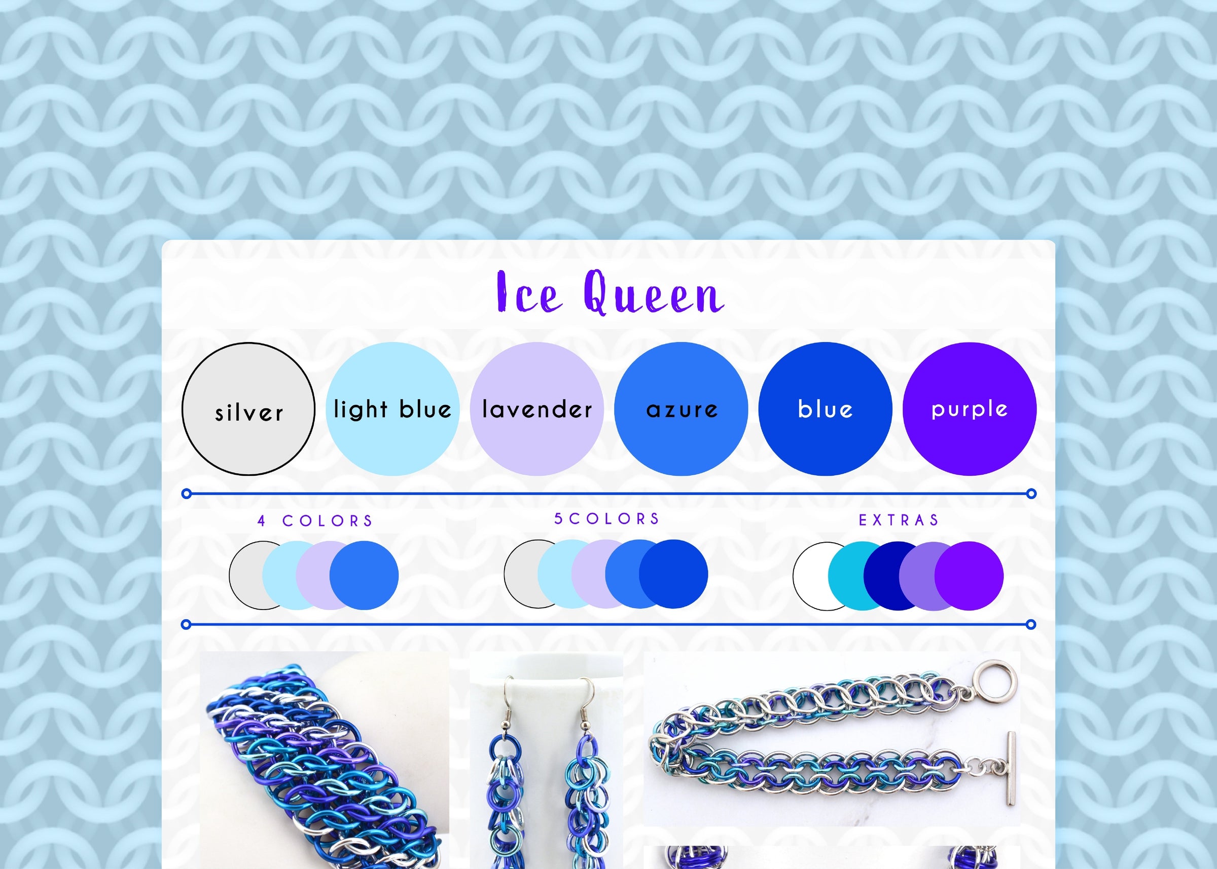 Ice Queen Color Palette - Frosty, Regal Hues