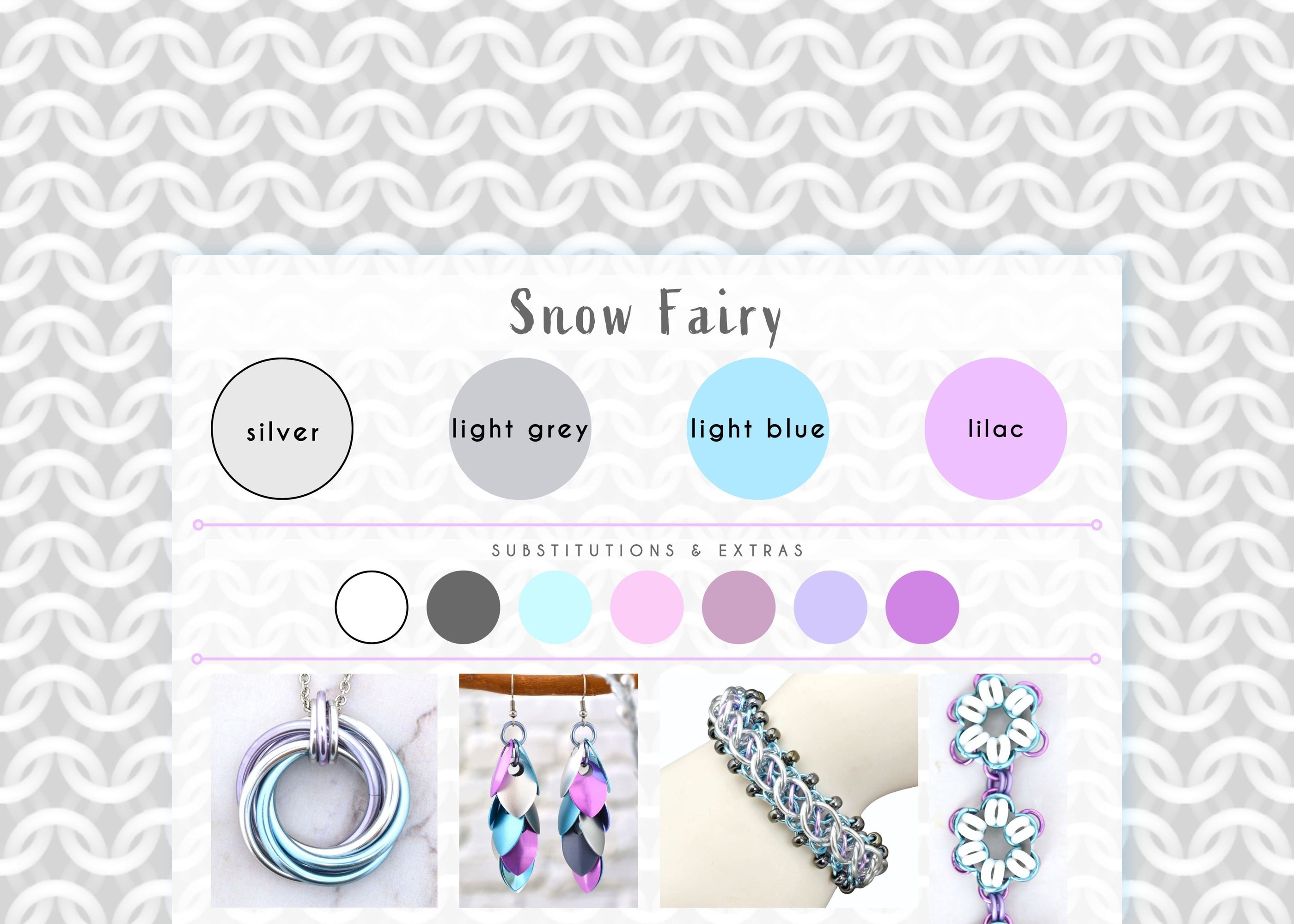 Snow Fairy Color Palette - Ethereal Winter Hues