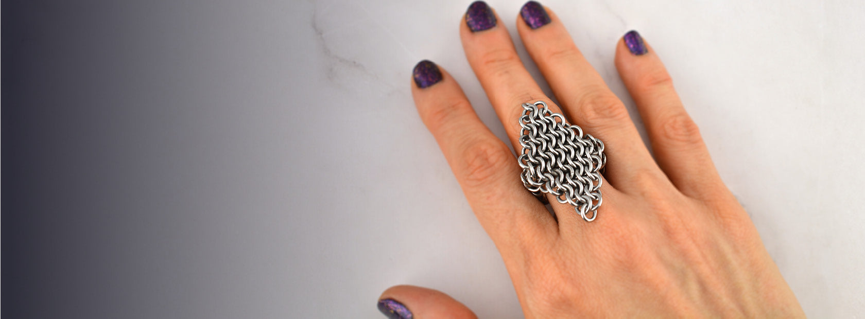 Handcrafted Chainmaille Finger Rings